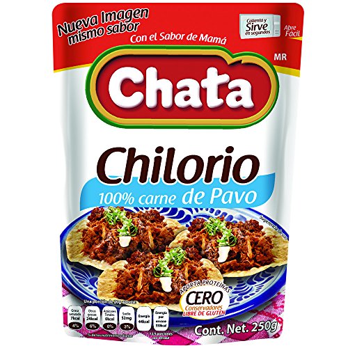 Chata Turkey Chilorio Seasoned Shredded Turkey Chilorio de Pavo Pouch 8 ...