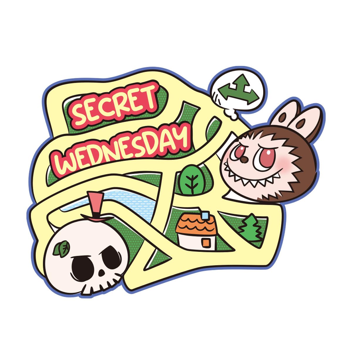 Mua POP MART LABUBU Mischief Diary Series - Jelly Sticker trên Amazon ...