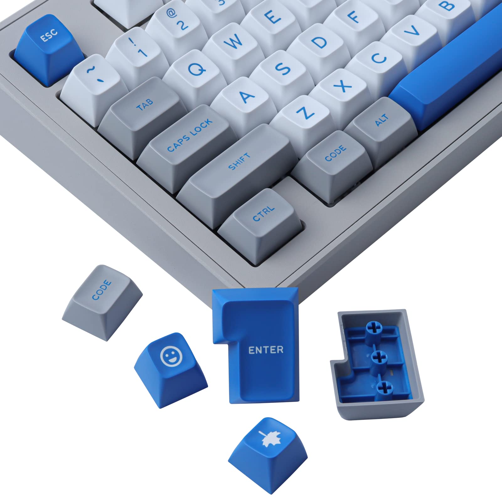 Mua JOMKIZ Double Shot Keycaps,173 Keys SA Profile Keycaps Set with 2 ...