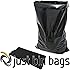 EXTRA HEAVY DUTY BLACK RUBBLE BAGS/SACKS BUILDERS 30kg+ (100): Amazon ...