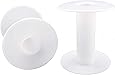 Amazon.com: PH PandaHall 20pcs 2 Inches White Plastic Spools Empty Wire ...