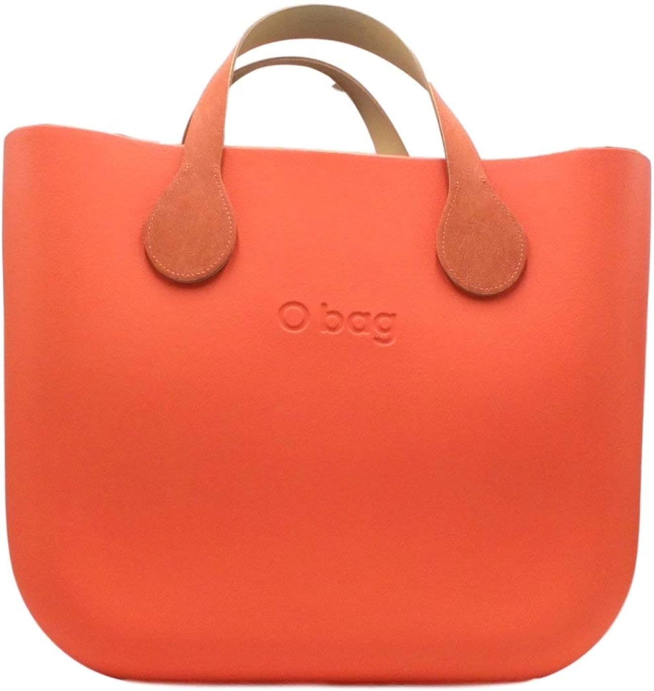 OBAG WOMEN'S SHOPPING BAG ORANGE COLOR BAG AND REMOVABLE HANDLES ...