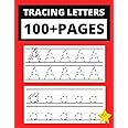 TRACING LETTERS: Alphabet Uppercase & Lowercase Letters Handwriting ...