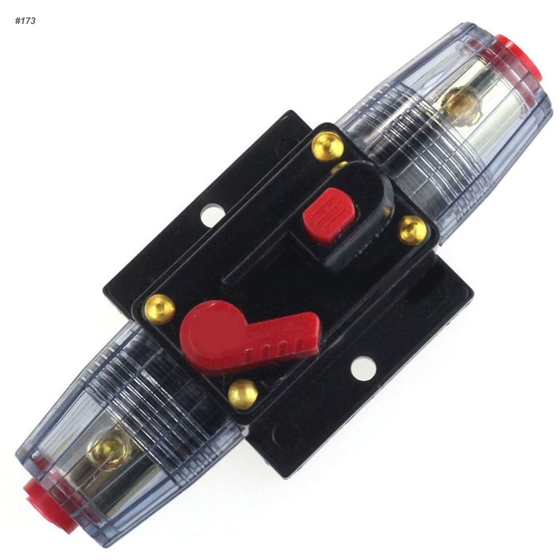 INLINE AUTO WATERPROOF 300-AMP CIRCUIT BREAKER MANUAL RESET 12-VOLT ...