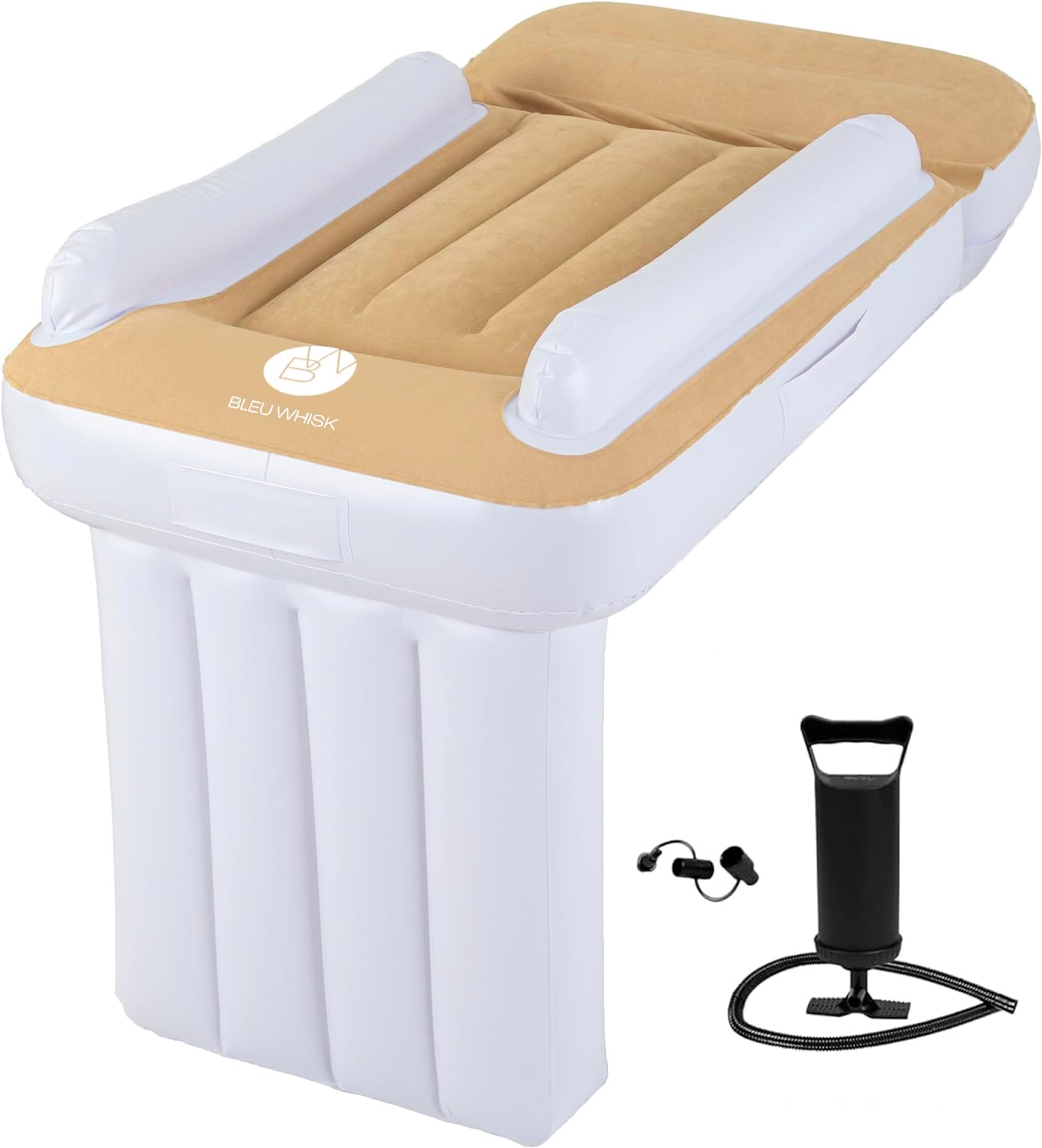 BleuWhisk Inflatable Toddler Travel Bed - Airplane Bed for Kids ...