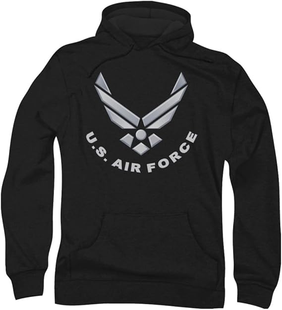 Air Force - Mens Logo Hoodie: Amazon.co.uk: Clothing