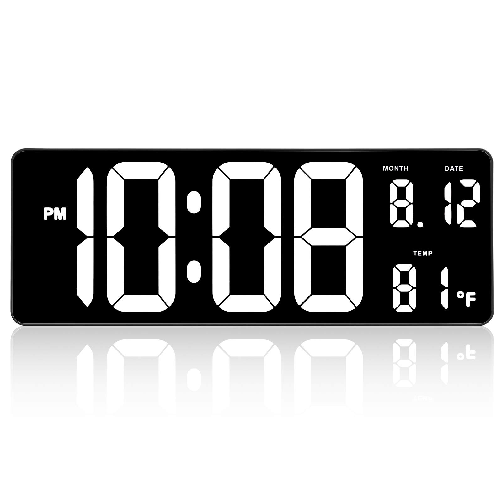 Mua DreamSky 15.5" Large Digital Wall Clock with Jumbo Big LED Number ...