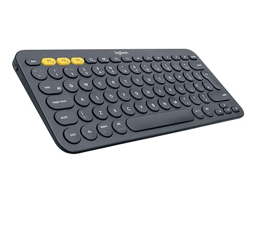 Logitech K380 Multi-Device Bluetooth Keyboard – with FLOW Cross ...