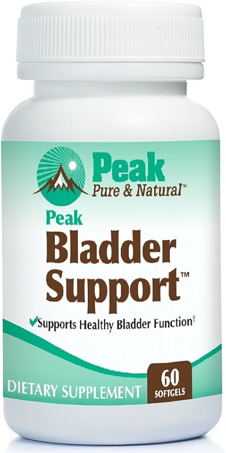Amazon.com: Peak Bladder Support by Peak Pure & Natural® for Overactive ...