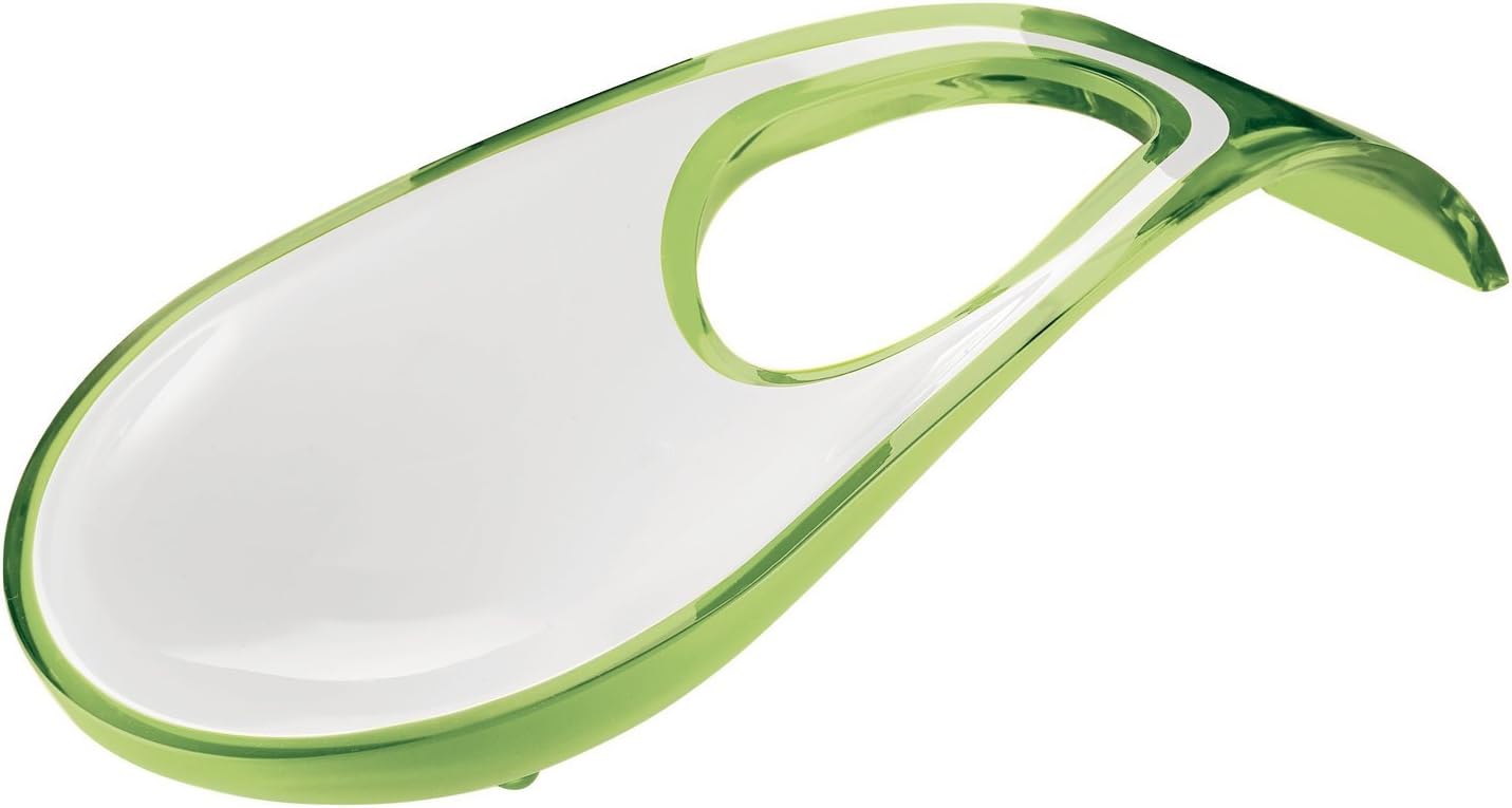 Guzzini ladle Rest, SAN, Apple Green, 24 x 11 x H4, 5 cm – BigaMart