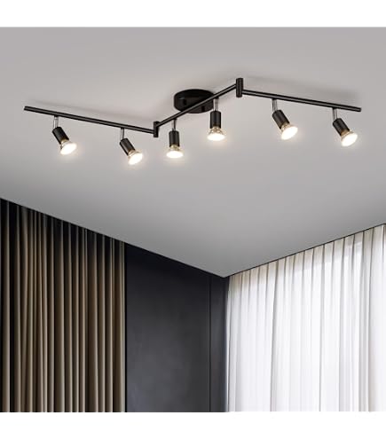 6 Light Track Lighting Fixture