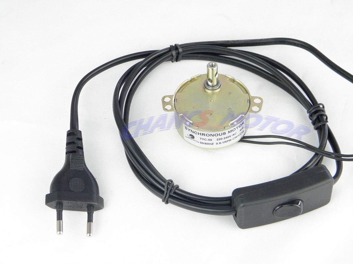 CHANCS TYC-40 12V AC Motor kit Shaft Length 46mm Synchronous Motor With ...
