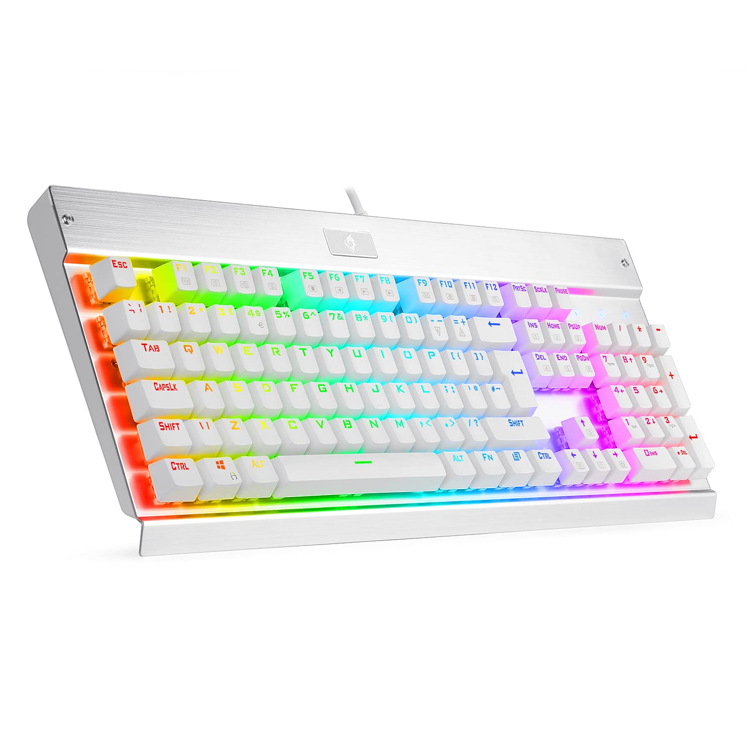 Mua EagleTec KG010 Pro Mechanical Keyboard RGB LED Backlit with Brown ...