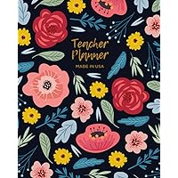 Teacher Planner 2023-2024: Academic Year Lesson Plan Book with Calendar ...