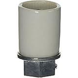 Leviton 10045 Medium Base, One-Piece, Keyless, Incandescent, Glazed ...