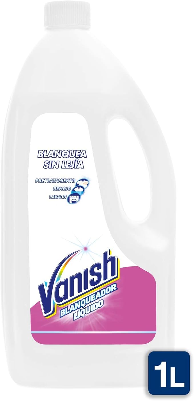 Vanish líquido blanqueador 1L: Amazon.es: Amazon Pantry