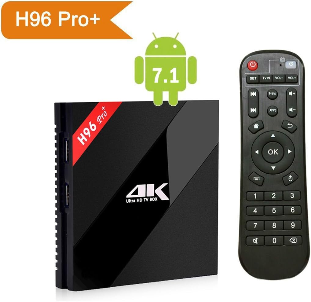 H96 Pro Plus Smart TV Box with 2GB RAM 16GB ROM Amlogic: Amazon.co.uk ...