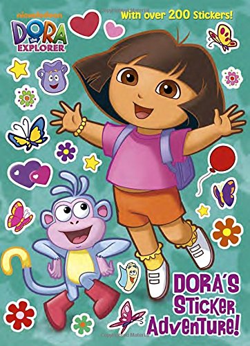 Dora's Sticker Adventure! (Dora the Explorer): Golden Books, Golden ...