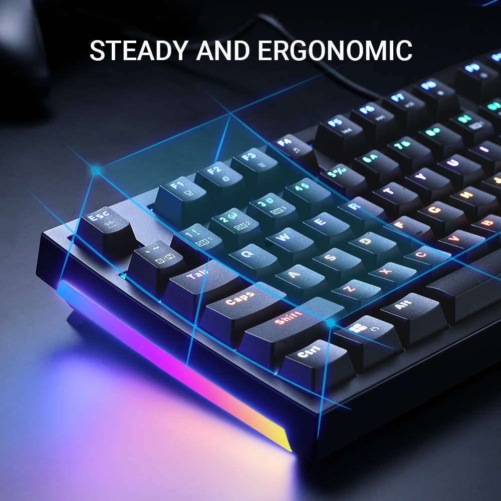 Mua Gaming Mechanical Keyboard K660, RGB Side LED and Backlit Keyboard ...