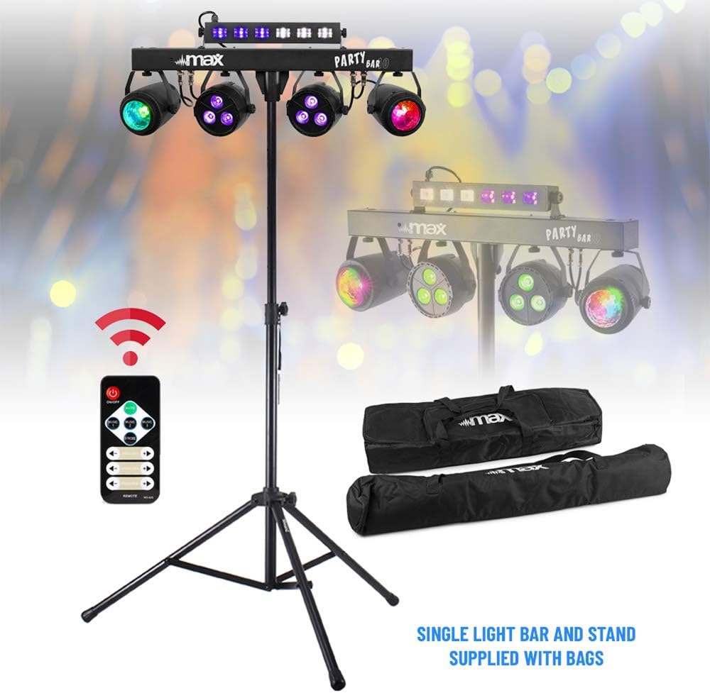 Party Bar Light UV Strobe Moon Disco Stage LED Lighting: Amazon.co.uk ...