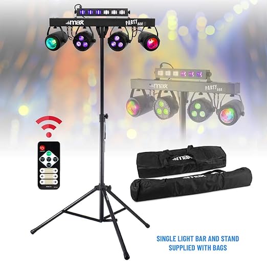 Party Bar Light UV Strobe Moon Disco Stage LED Lighting: Amazon.co.uk ...