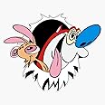 Amazon.com - Ren and Stimpy Vinyl Waterproof Sticker Decal Car Laptop ...
