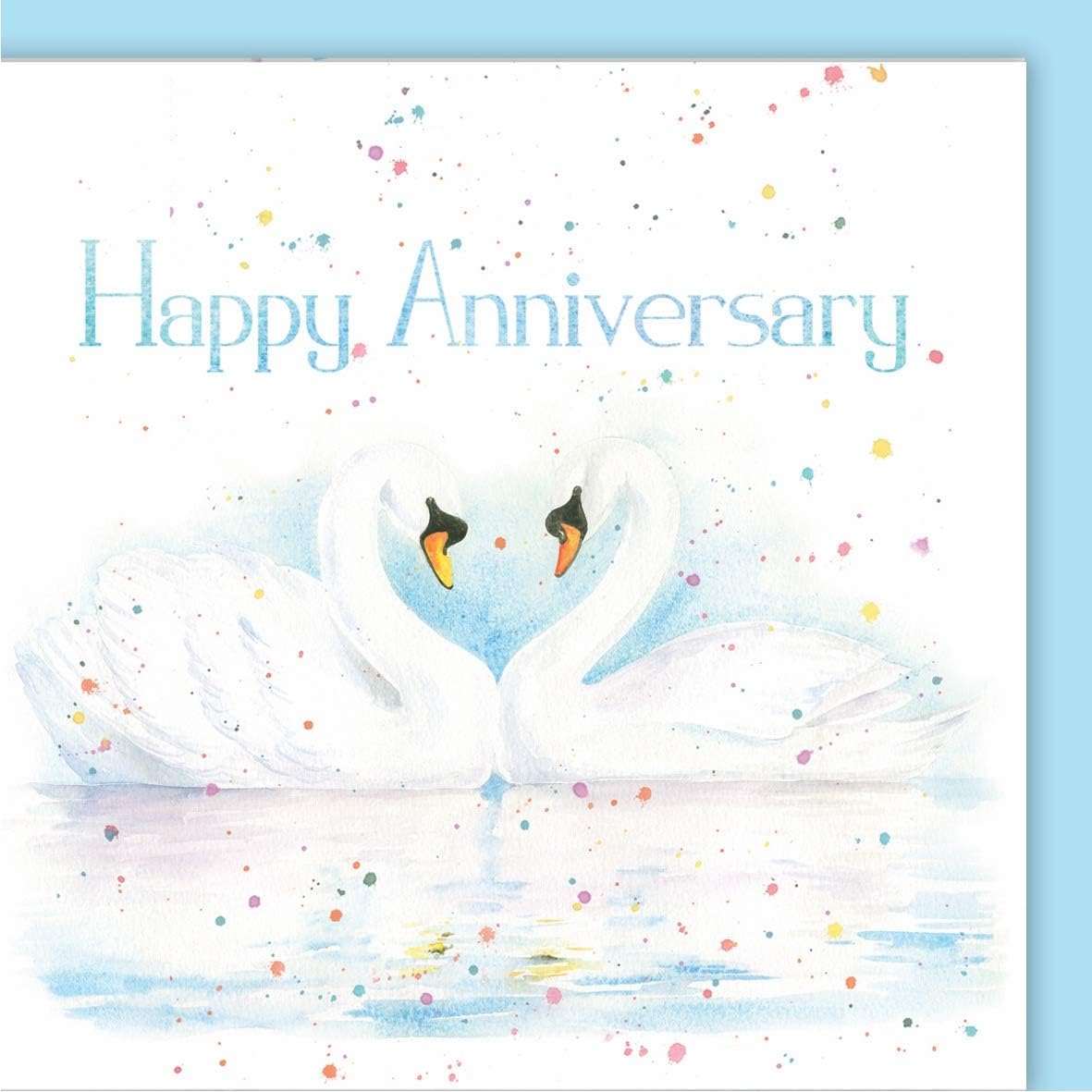 Swan Anniversary Card – BigaMart