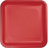 Amazon.com | Creative Converting Touch of Color 18 Count Square Paper ...