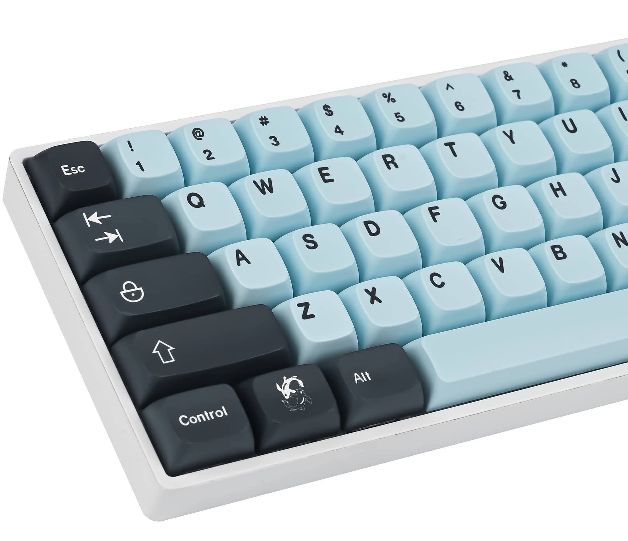 Mua Fogruaden PBT Keycaps 60 Percent, 84 Key Dye-Sublimation Mizu ...