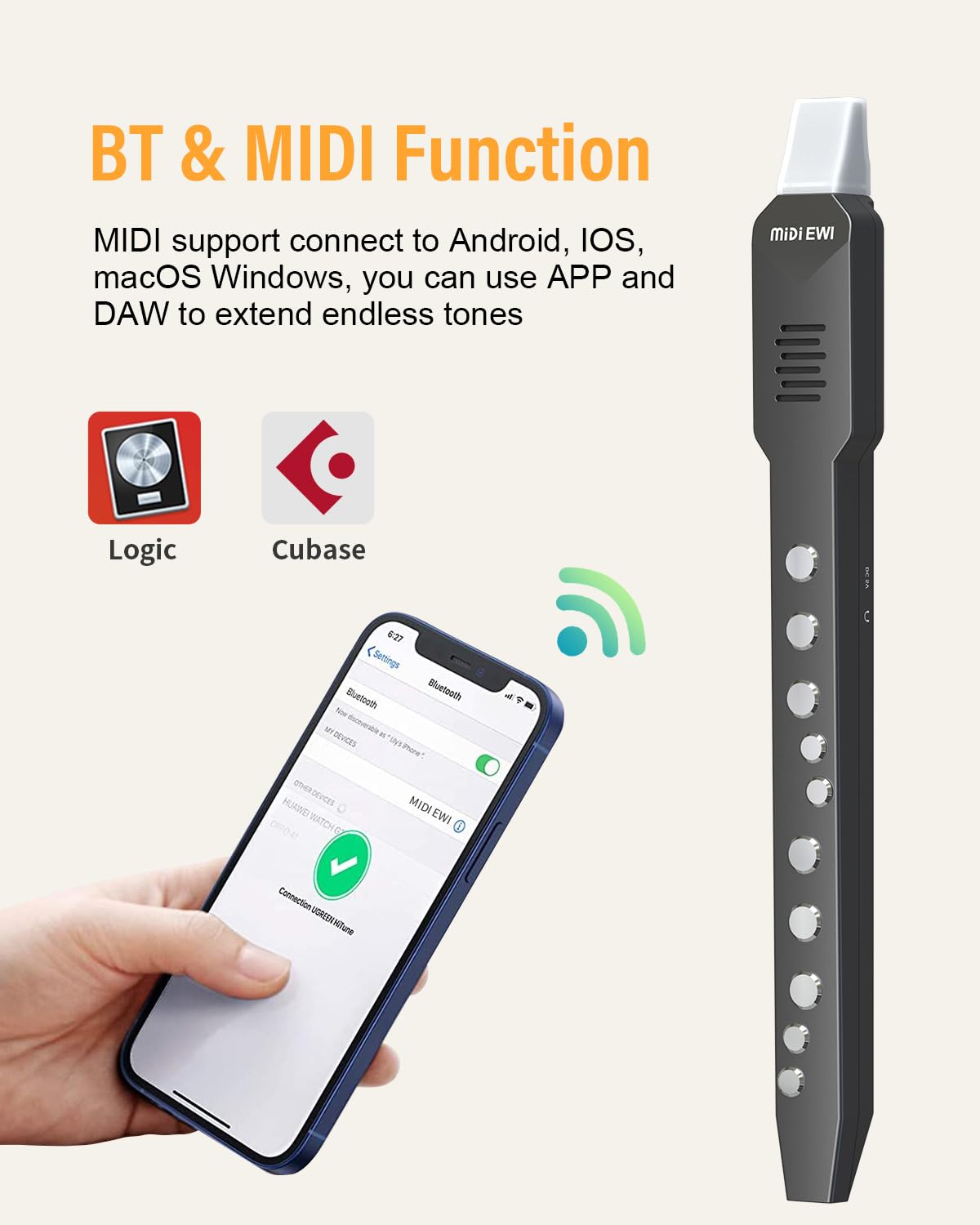 Mua KONIX Electronic Wind Instrument, DC02 Pro Digital Wind Instrument ...