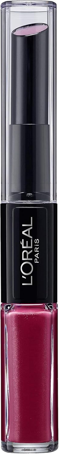 L'Oreal Paris Labial Liquido Infallible X3, Raspberry For Life 214, 3 ...