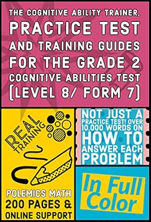Amazon.com: The Cognitive Ability Trainer, Practice Test and Training ...
