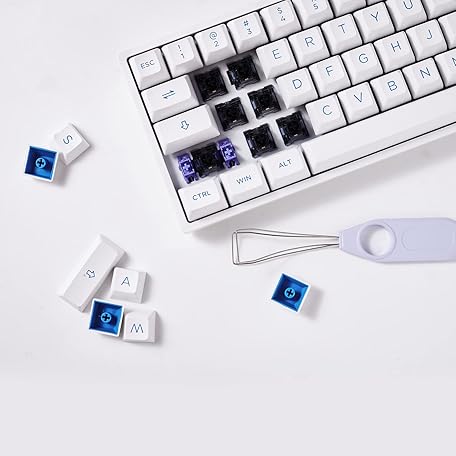Mua Akko Blue on White 3068B Plus Hot-swappable Mechanical Gaming ...