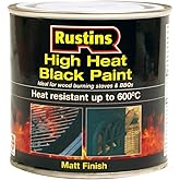 Rustins Heat Resistant Black Paint 250ml - Amazon.com