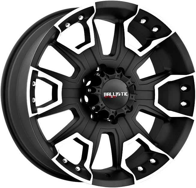 Amazon.com: Ballistic Off-Road 904 Wheel with Painted Finish (22x9.5 ...