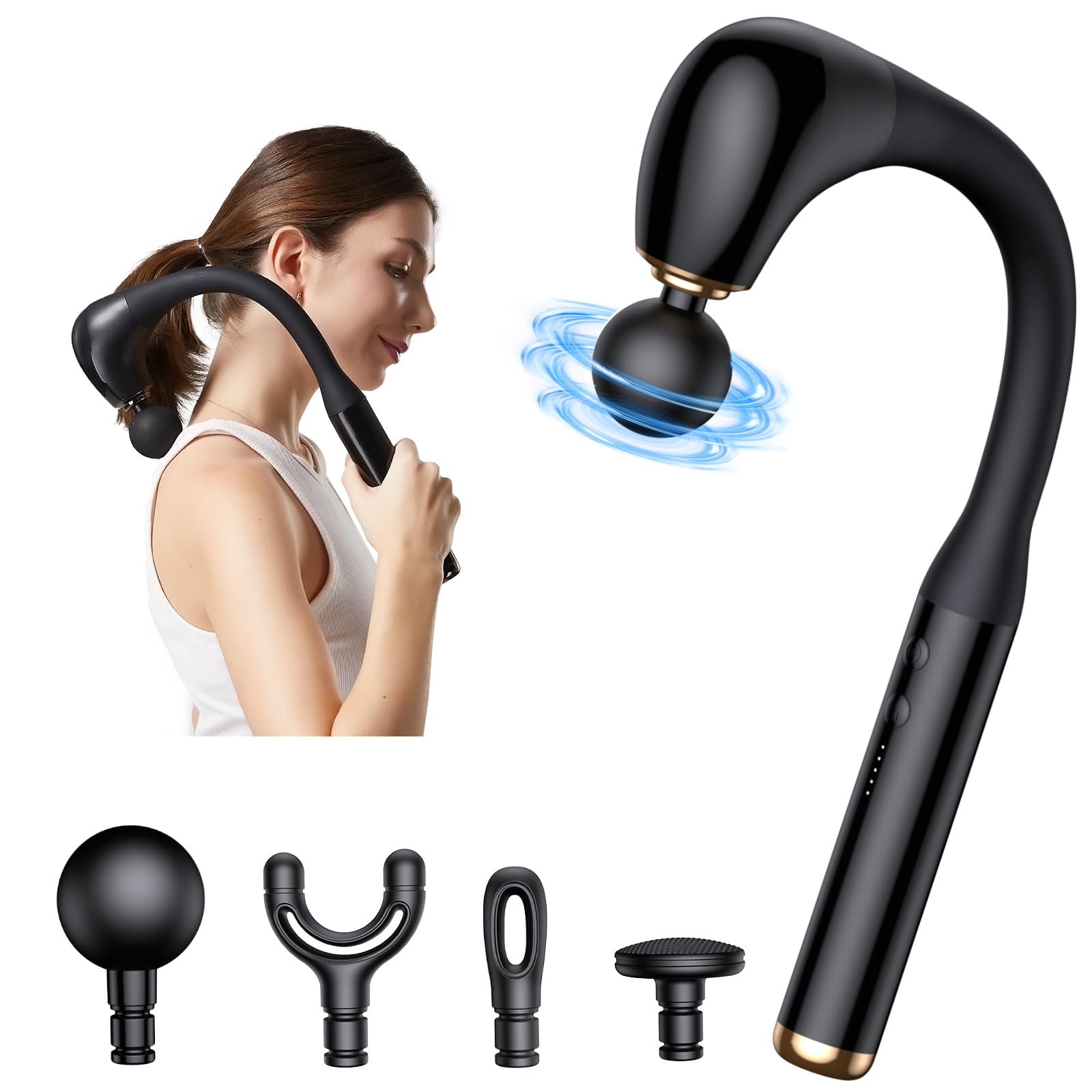 Deestop Massage Gun Deep Tissue Muscle, Percussion Massage Gun ...