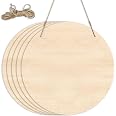 Amazon.com: GWHOLE 5Pcs 12 Inch Wood Rounds Wood Circles for Craft ...