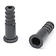 Amazon.com: Coaxial Cable Weather Boot - RG6 Connectors RG59 Ends ...