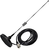 Amazon.com: UAYESOK Heavy Duty Magnetic Mount Mobile Antenna Dual-Band 2m 70cm VHF/UHF Mag Base ...