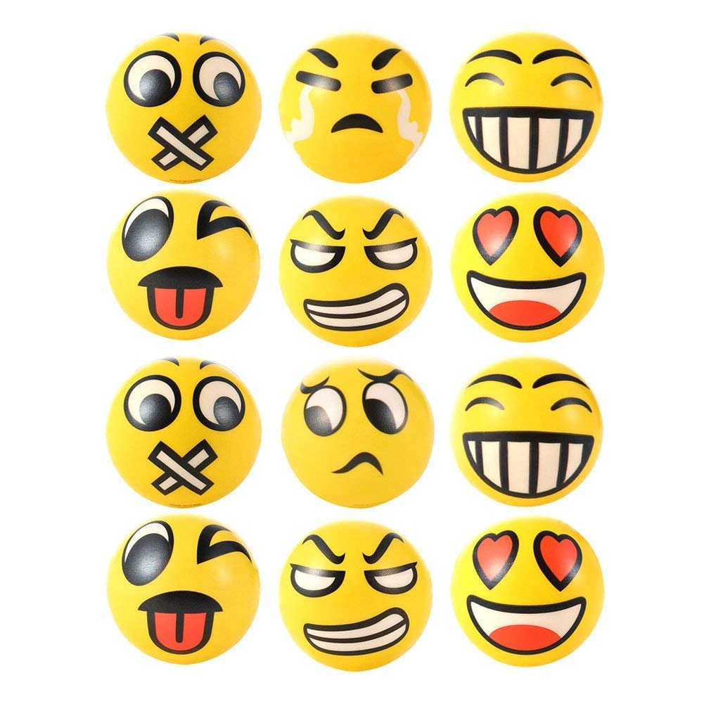 Mua 24 Pack - Mini Soft Foam Squeeze Balls, 2.5" Toy Stress Relief Bulk ...