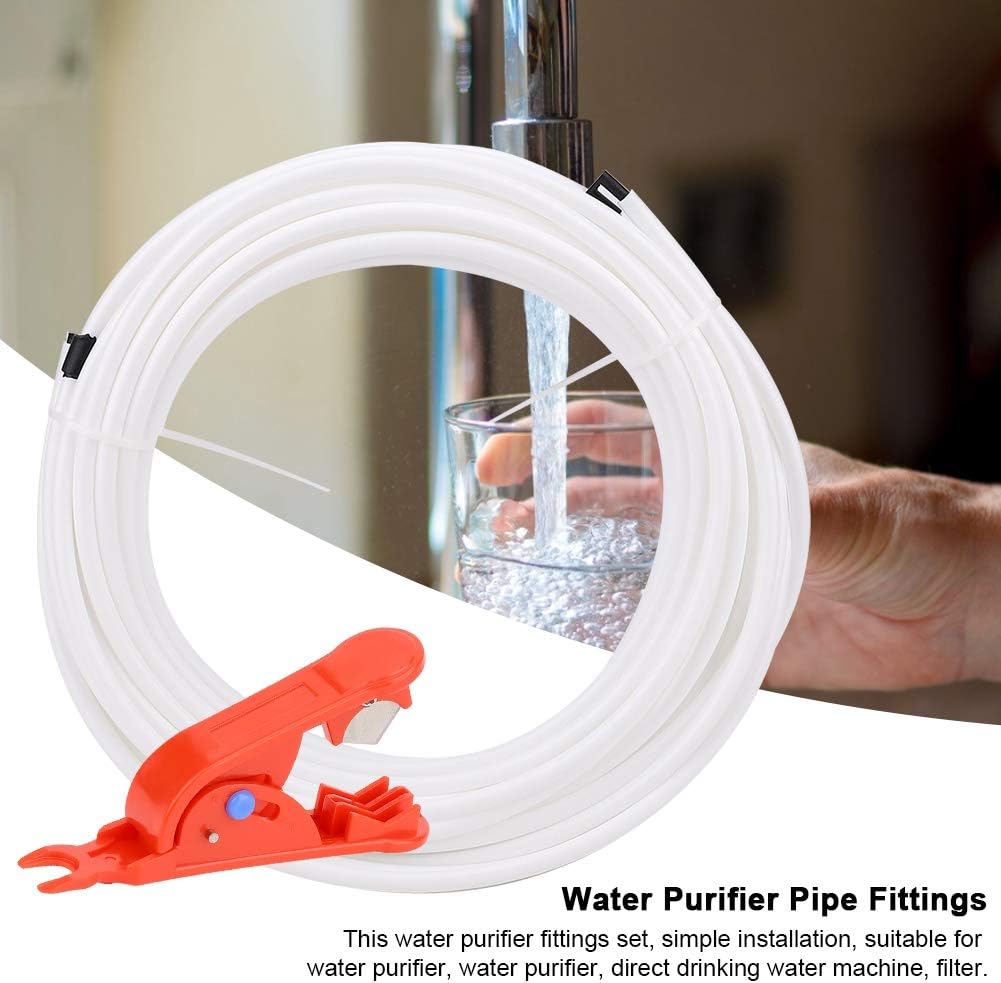Haofy 15m Water Purifier Pipe Fittings Quick Connect RO Water White ...
