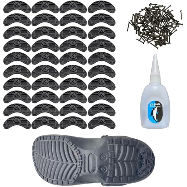 Segs For Shoes Metal Heel Plates 1 Pairs Sole Repair Kit With Nails ...