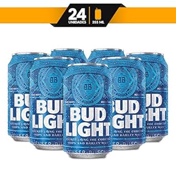 Cervezas Bud Light Paquete 24 Latas: Amazon.com.mx: Alimentos y Bebidas