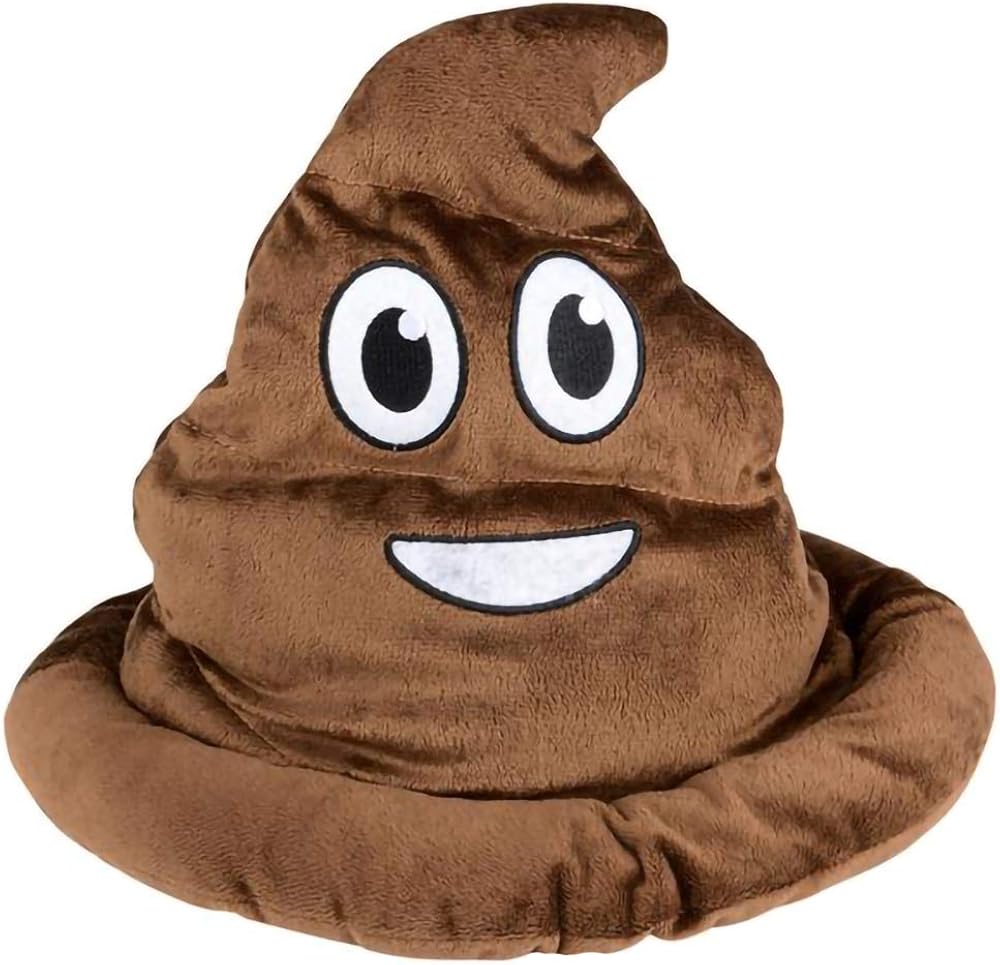 Save on The Dreidel Company Emoticon Poop Hat, Dress Up Co...The ...