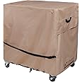 Amazon.com : ULTCOVER Waterproof 80 Quart Patio Cooler Cart Rolling Ice ...