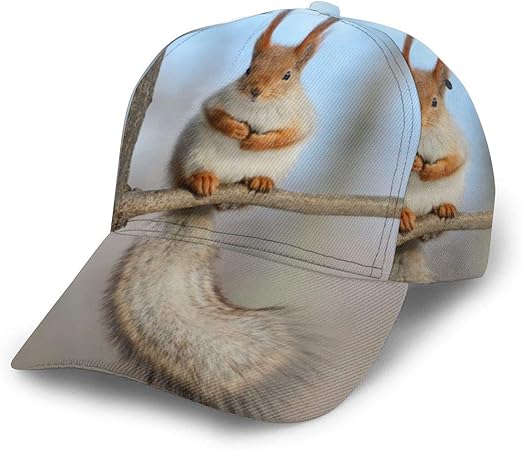 Lovely American Red Squirrel Baseball Cap Dad Hat Adjustable Trucker ...