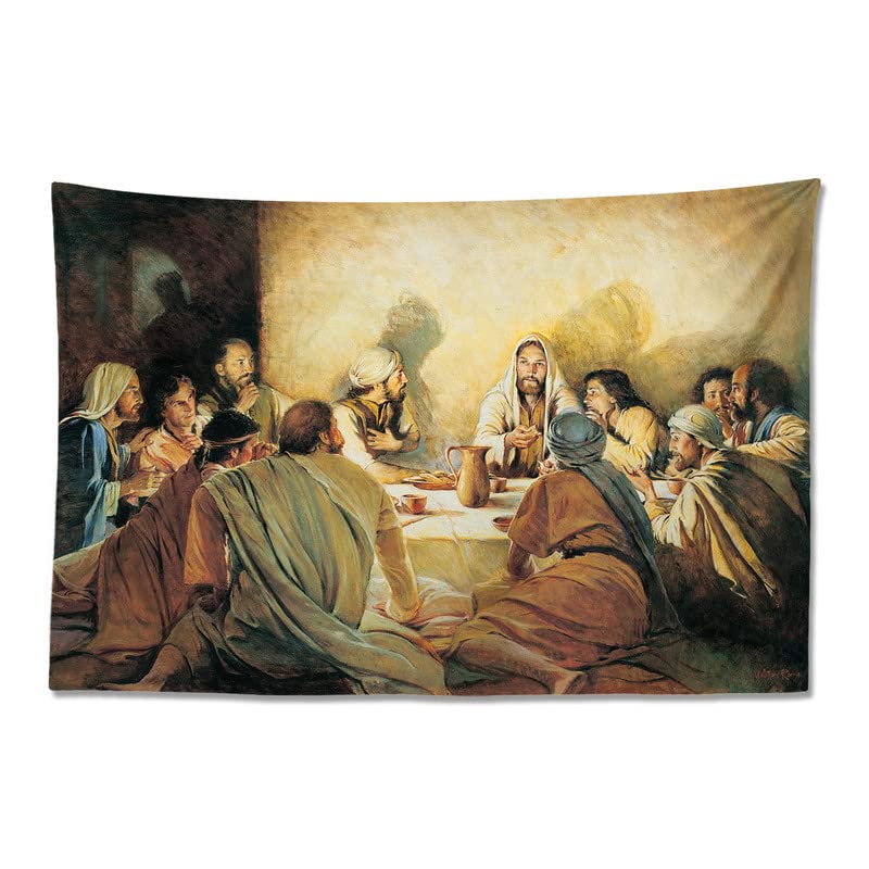 Jesus Christ Tapestry The Last Supper Wall Handing Backdrop Home Decor ...