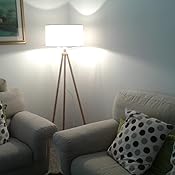 Tomons Lampada da pavimento Lampada da Terra Lampada a Stelo in Legno ...