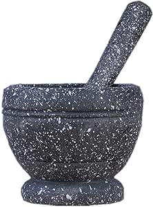 Garlic Masher Garlic Crush Pot Spice Herbs Crusher Bowl Smasher Mashing ...