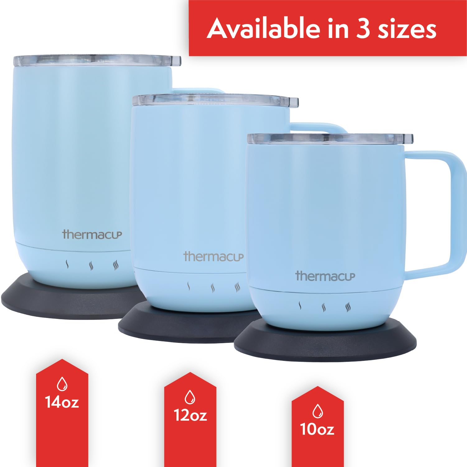 Mua Self-Heating Temperature Controlled Coffee Mug with Lid, Led ...